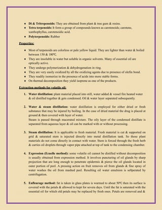 Secondary metabolite (pharacognosy notes) | PPTX