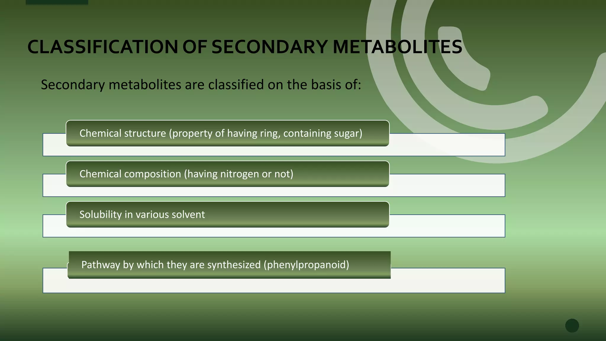 Secondary metabolites plants | PPTX