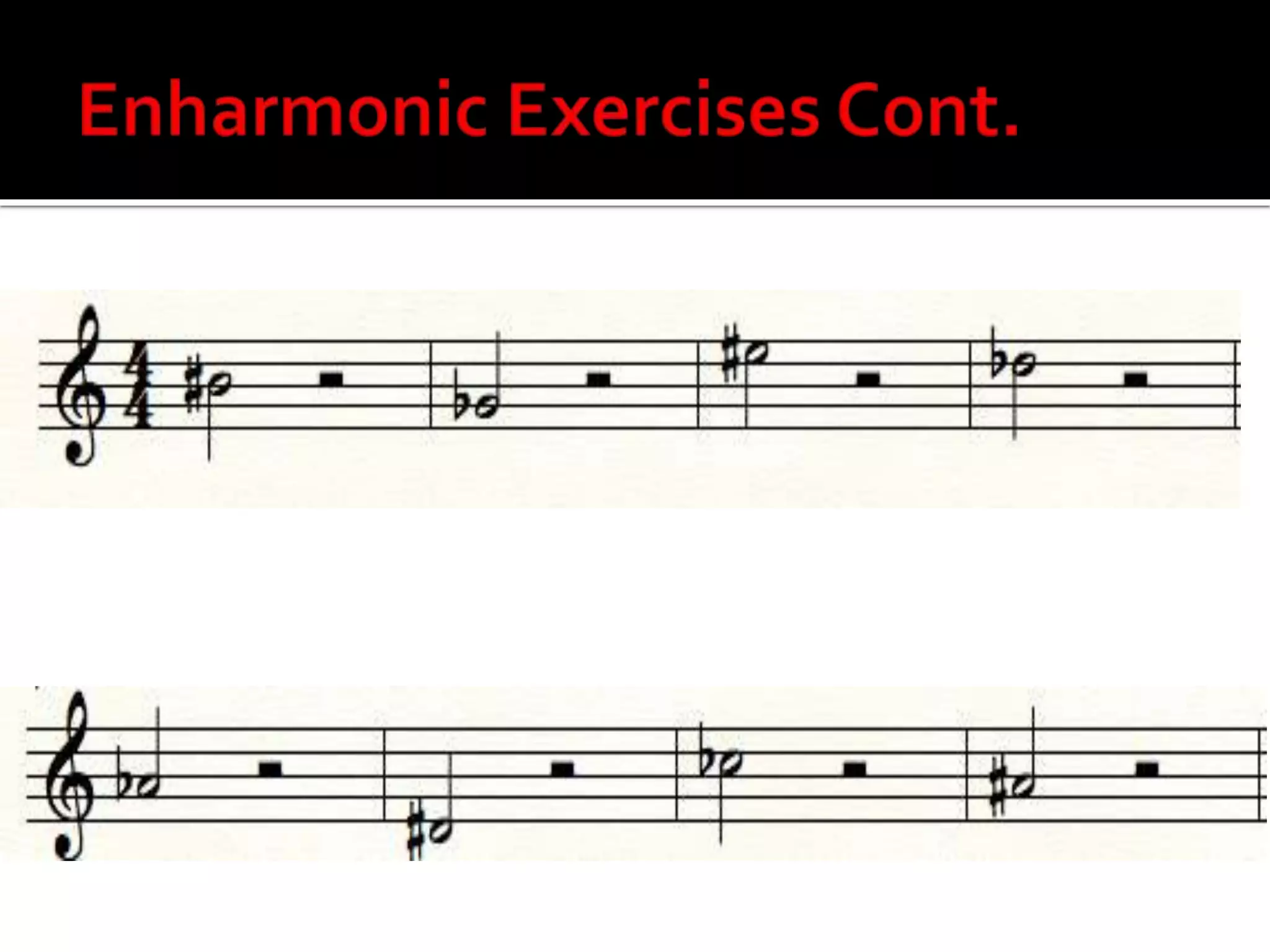 Enharmonics, Flats, Sharps | PPTX