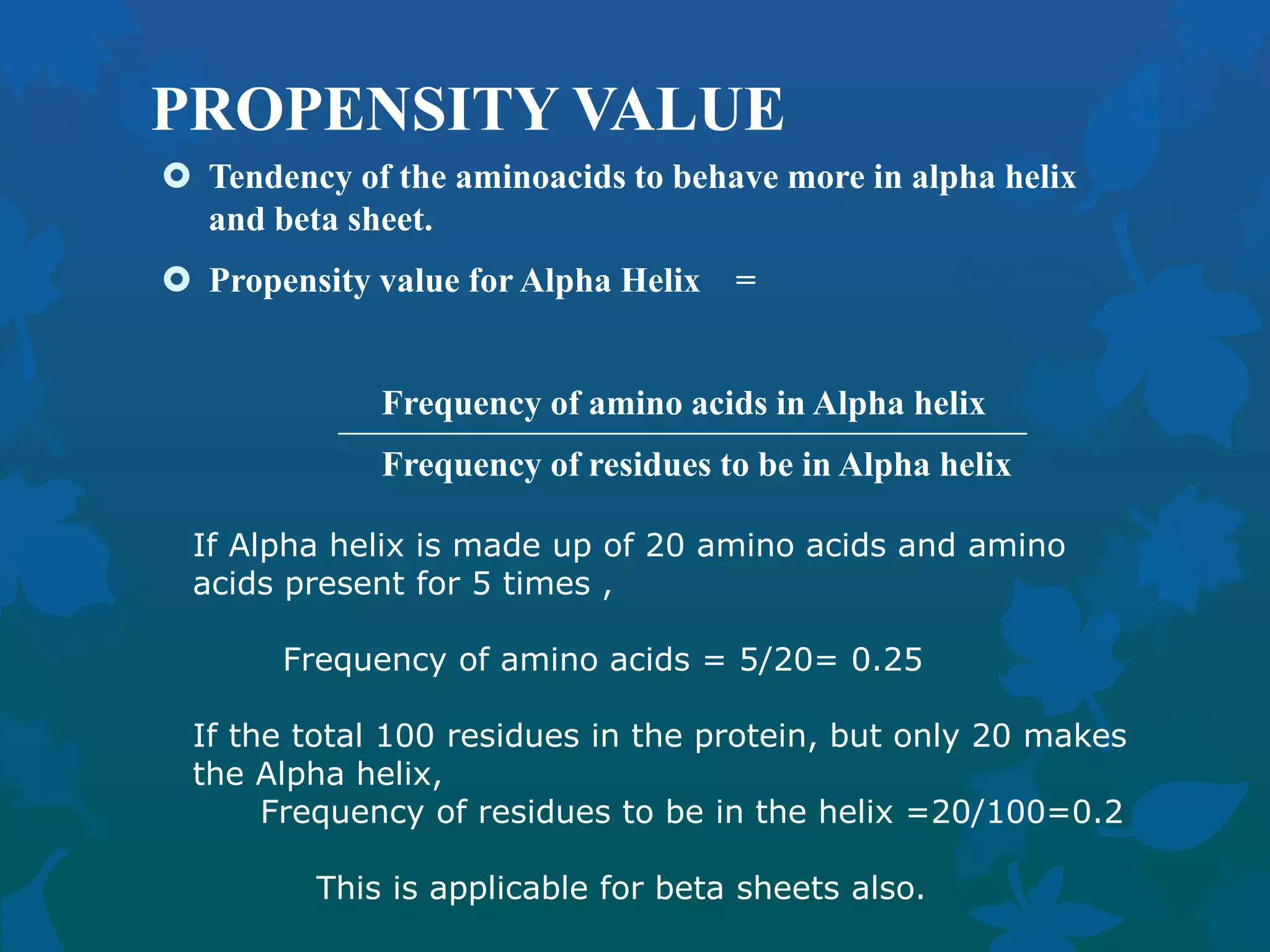 Secondary Protein Structure Prediction Pptx
