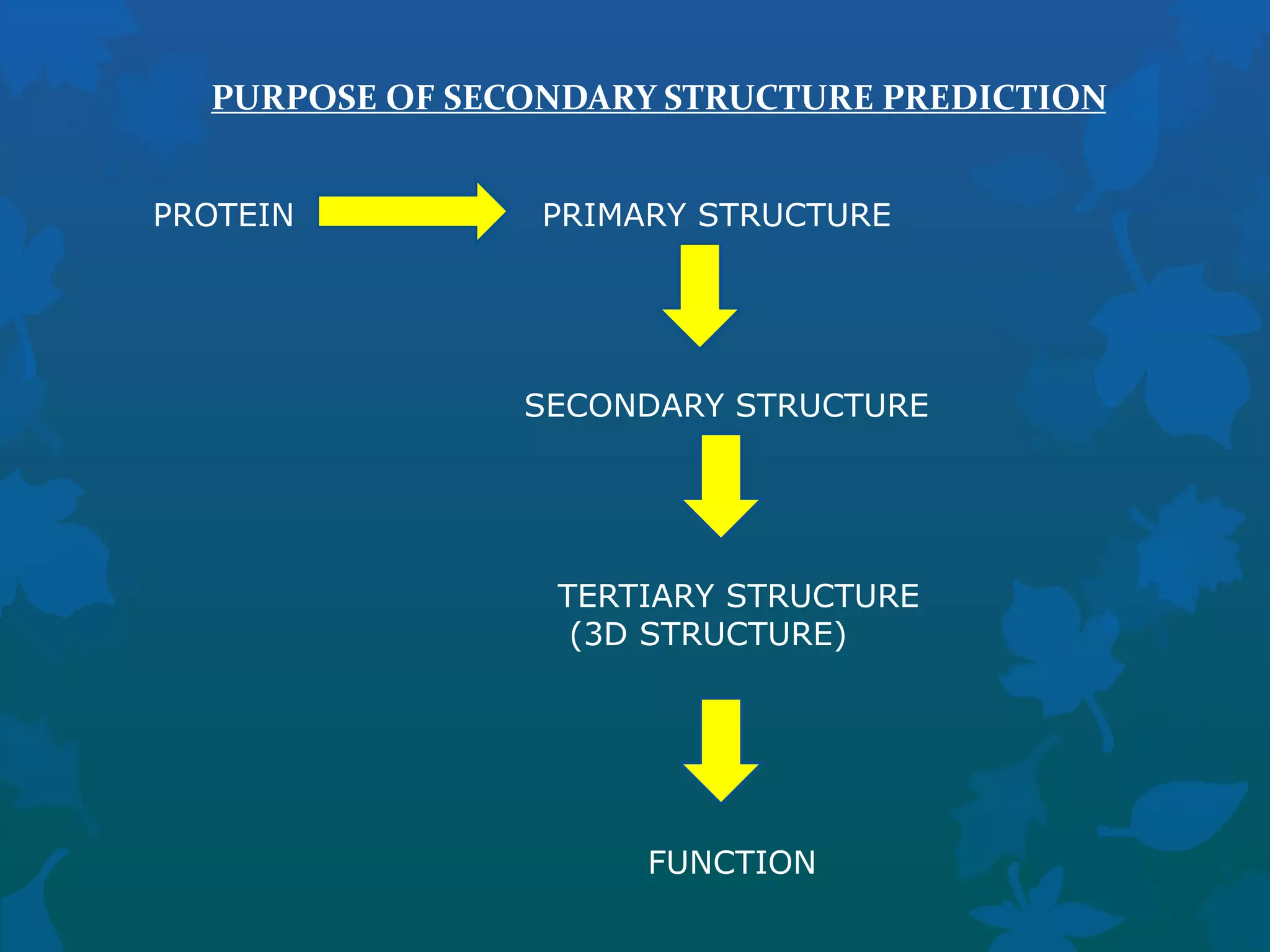 Secondary Protein Structure Prediction Ppt