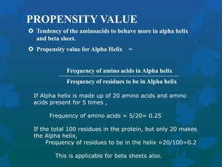 Secondary protein structure prediction | PPTX