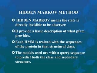 Secondary protein structure prediction | PPTX