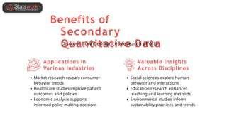 Secondary Quantitative Data Collection – Smarter Research with ...