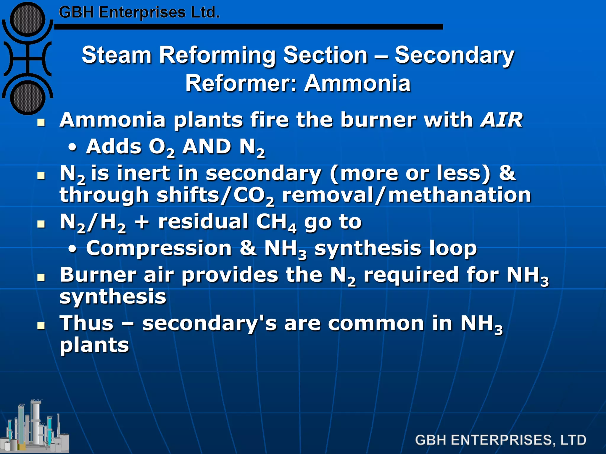 Secondary Reforming Flowsheets | PDF