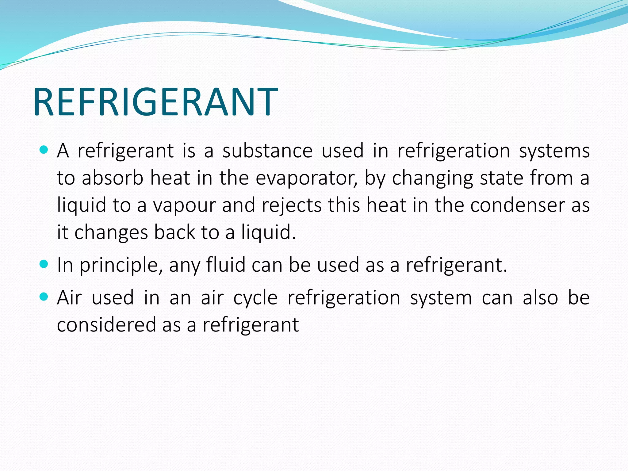 Secondary refrigerants | PPTX