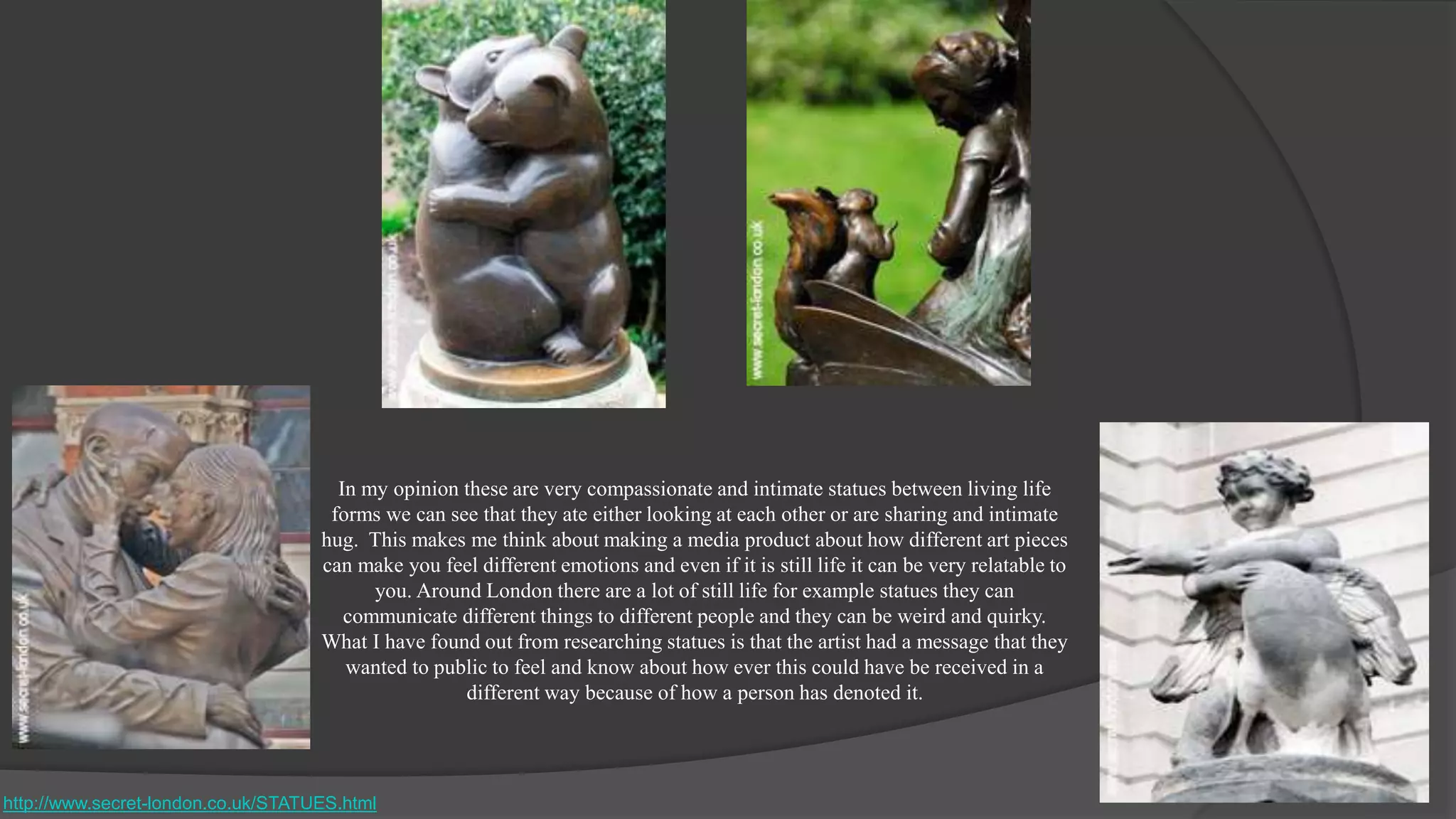 statues Secondary research | PPTX | Arts and Crafts | Hobbies & Interests