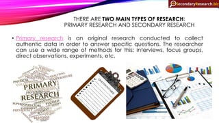 Where to Find Sources for Primary and Secondary Research? | PPT