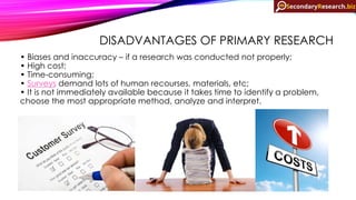 Where to Find Sources for Primary and Secondary Research? | PPT
