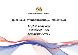 scheme of work English form 2 | PDF