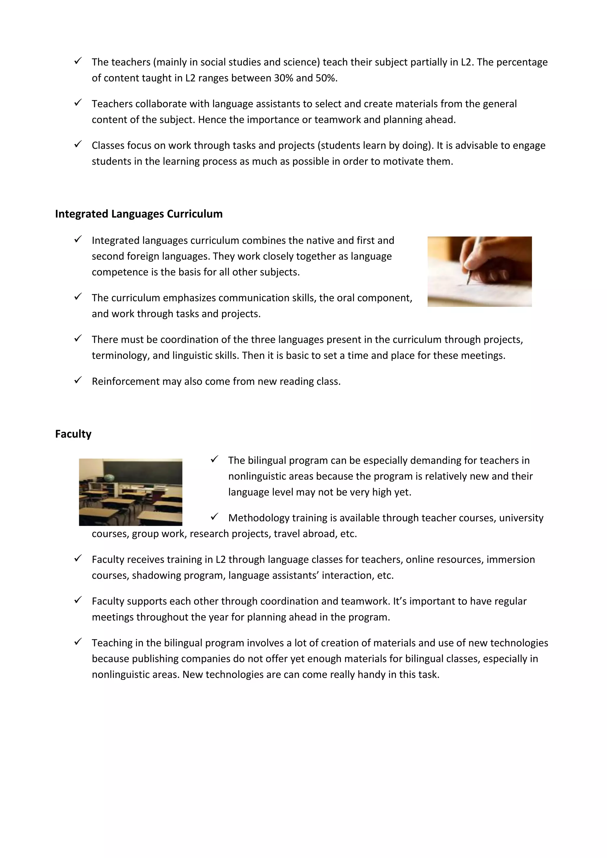 Secondary school bilingual programs | PDF