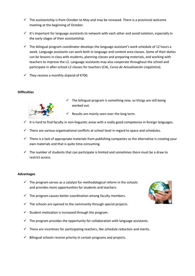 Secondary school bilingual programs | PDF