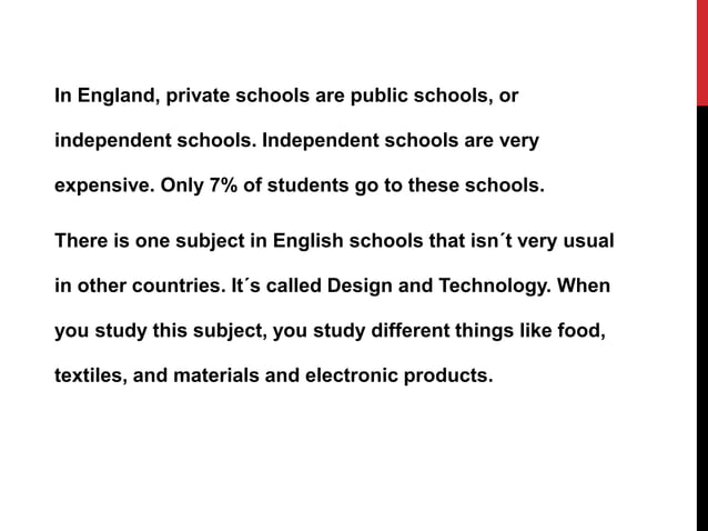 Secondary schools in England | PPT