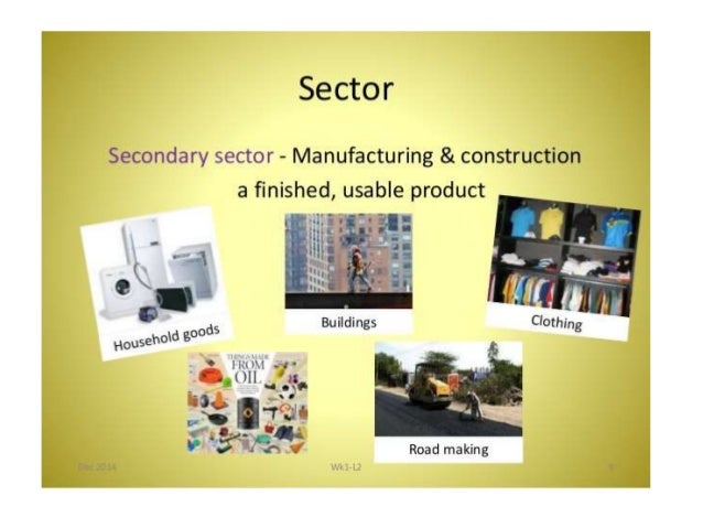 Secondary sector