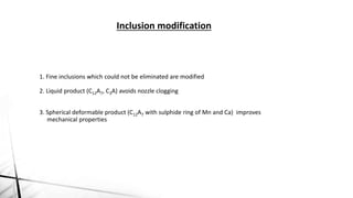 Secondary steel making | PPTX