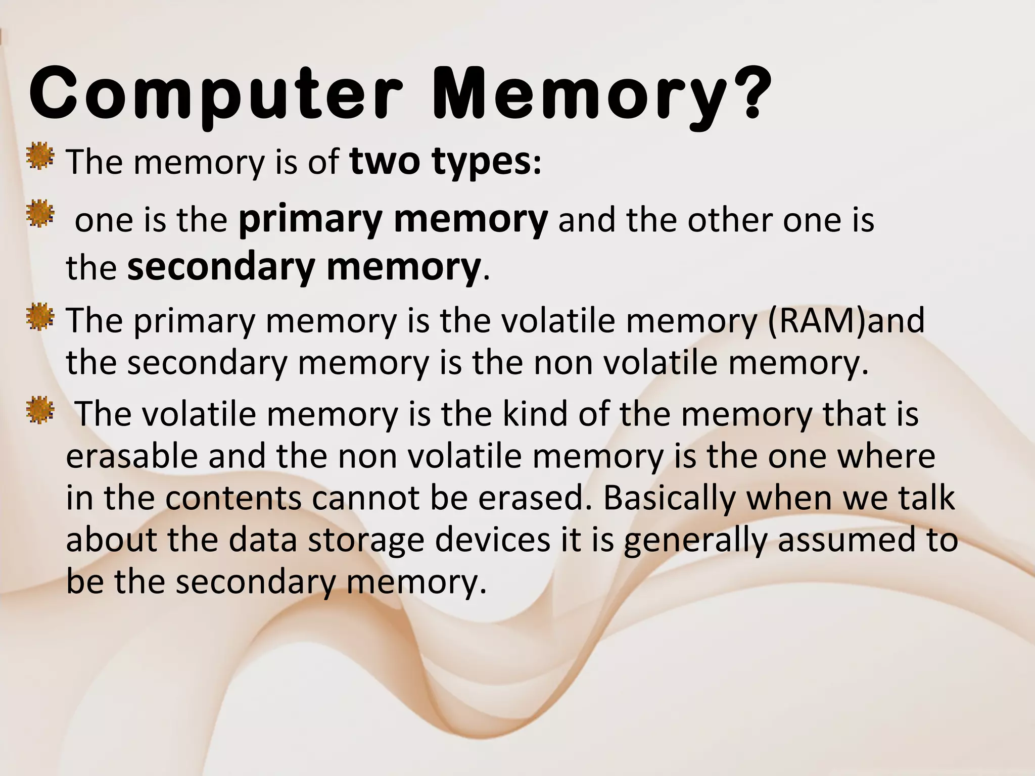Secondary storage devices | PPT