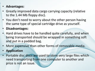 Secondary storage devices | PPT