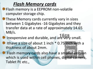 Secondary storage devices | PPT