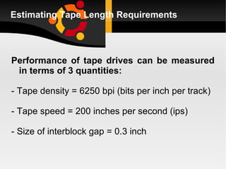 Secondary Storage Device Magnetic Tapes | PPT