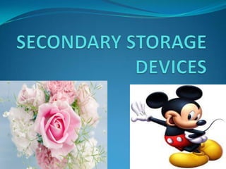 Secondary storage devices. | PPT