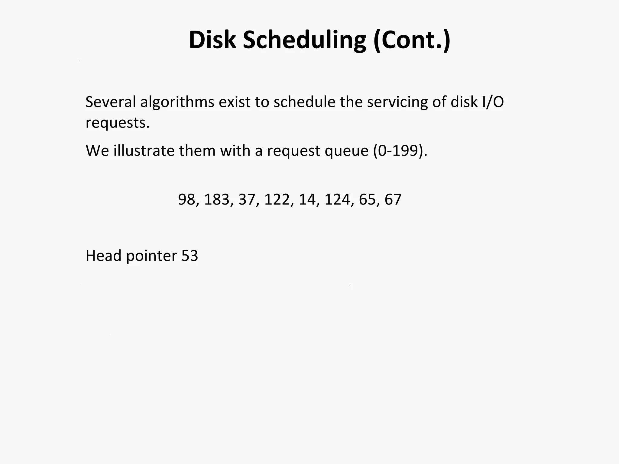 Secondary storage structure-Operating System Concepts | PPT