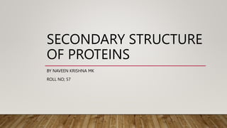Secondary structure of proteins.pptx
