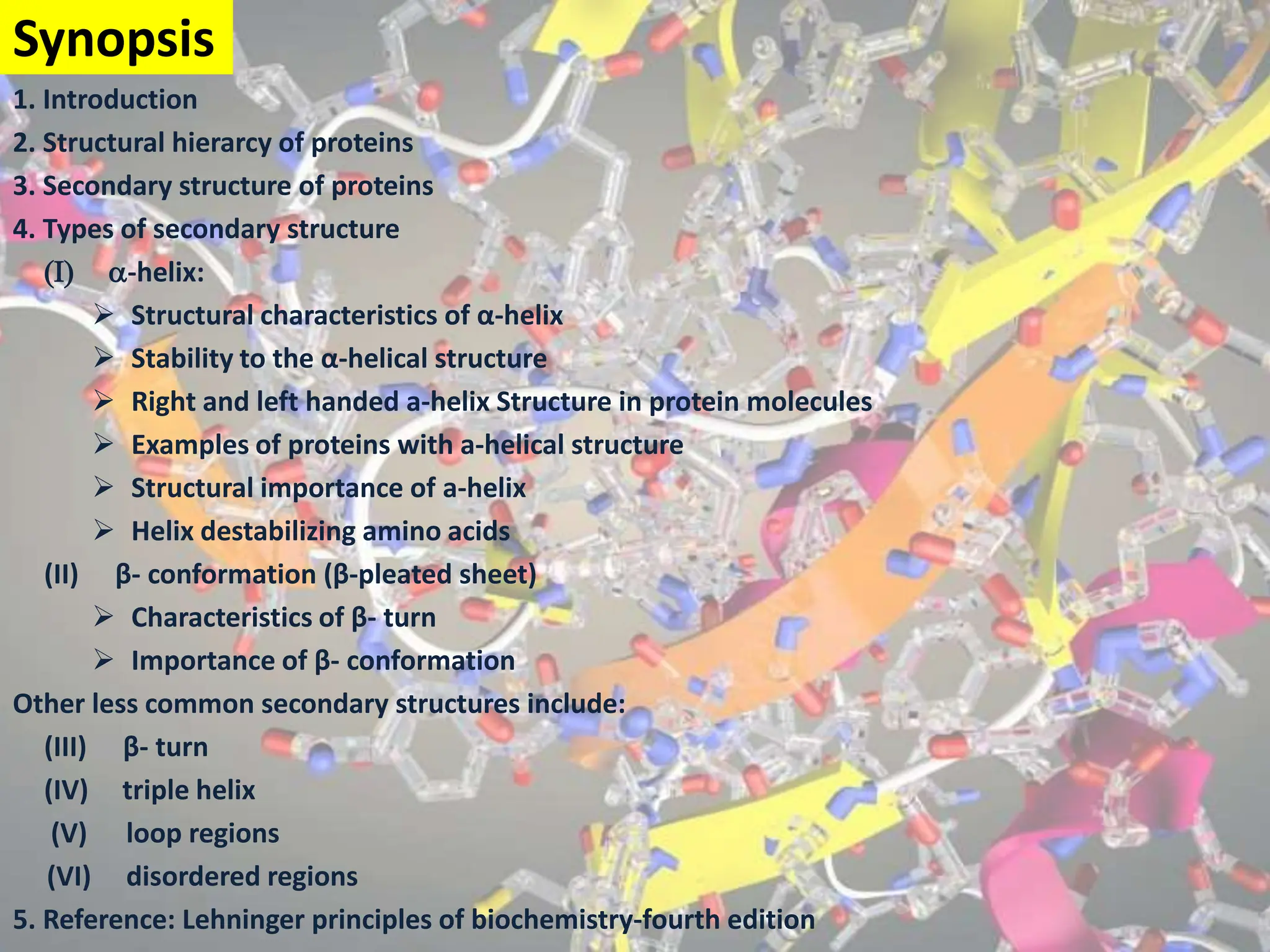 Secondary structure of proteins- Sonal Singh Shrivas.pptx