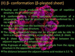 Secondary structure of proteins- Sonal Singh Shrivas.pptx