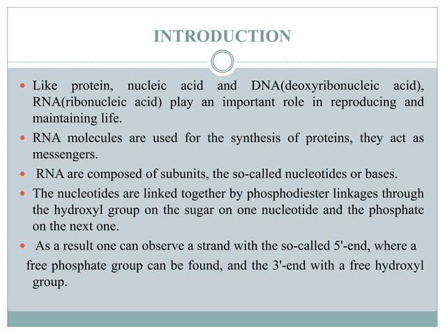 Secondary structure of rna and its predicting elements | PPTX