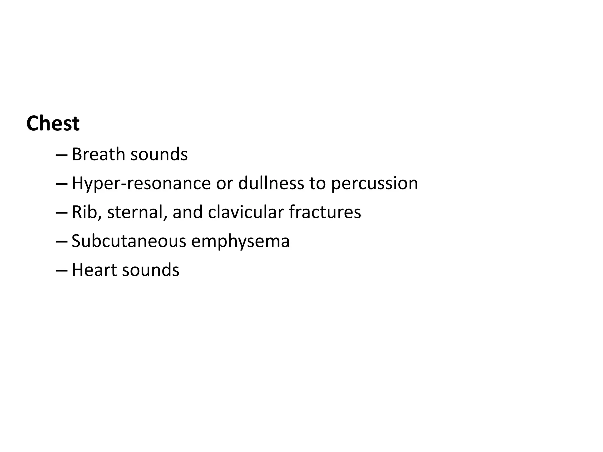 Secondary survey in trauma | PPTX