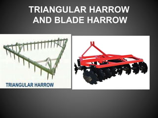 Secondary tillage equipments | PPTX | Agriculture | Industries