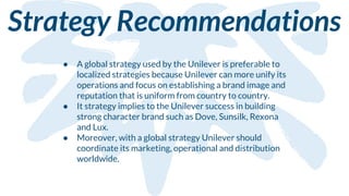 Unilever: A Brand Story | PDF