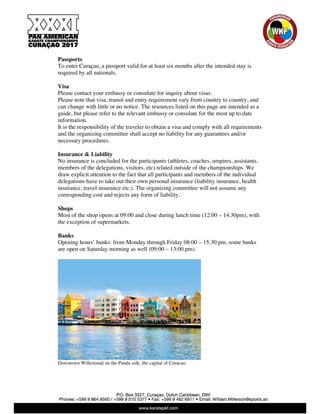 Second bulletin pkf 2017 curacao | PDF