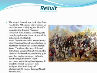 Second carnatic war | PPTX