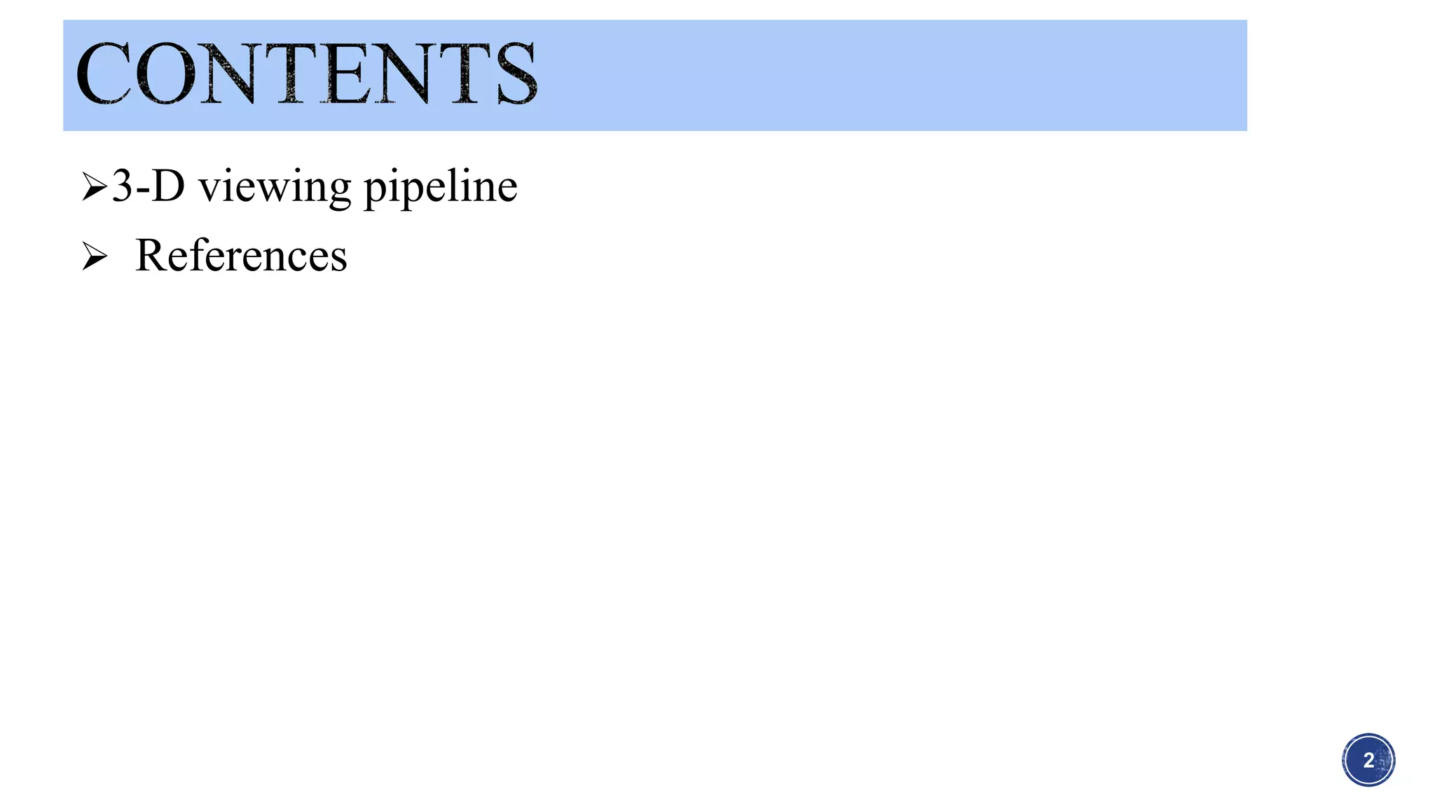 Graphics_3D viewing | PPTX