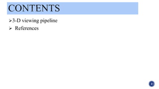 Graphics_3D viewing | PPTX