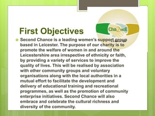 Second chance & sisters4 islam fundraising dinner presentation | PPT