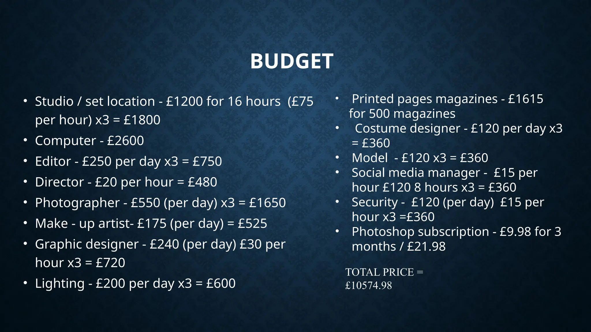 Second chances task 3 media powerpoint for film magazine | PPTX