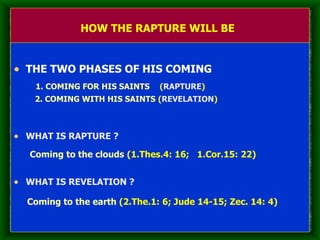 Second Coming Of Christ Ppt | PPT