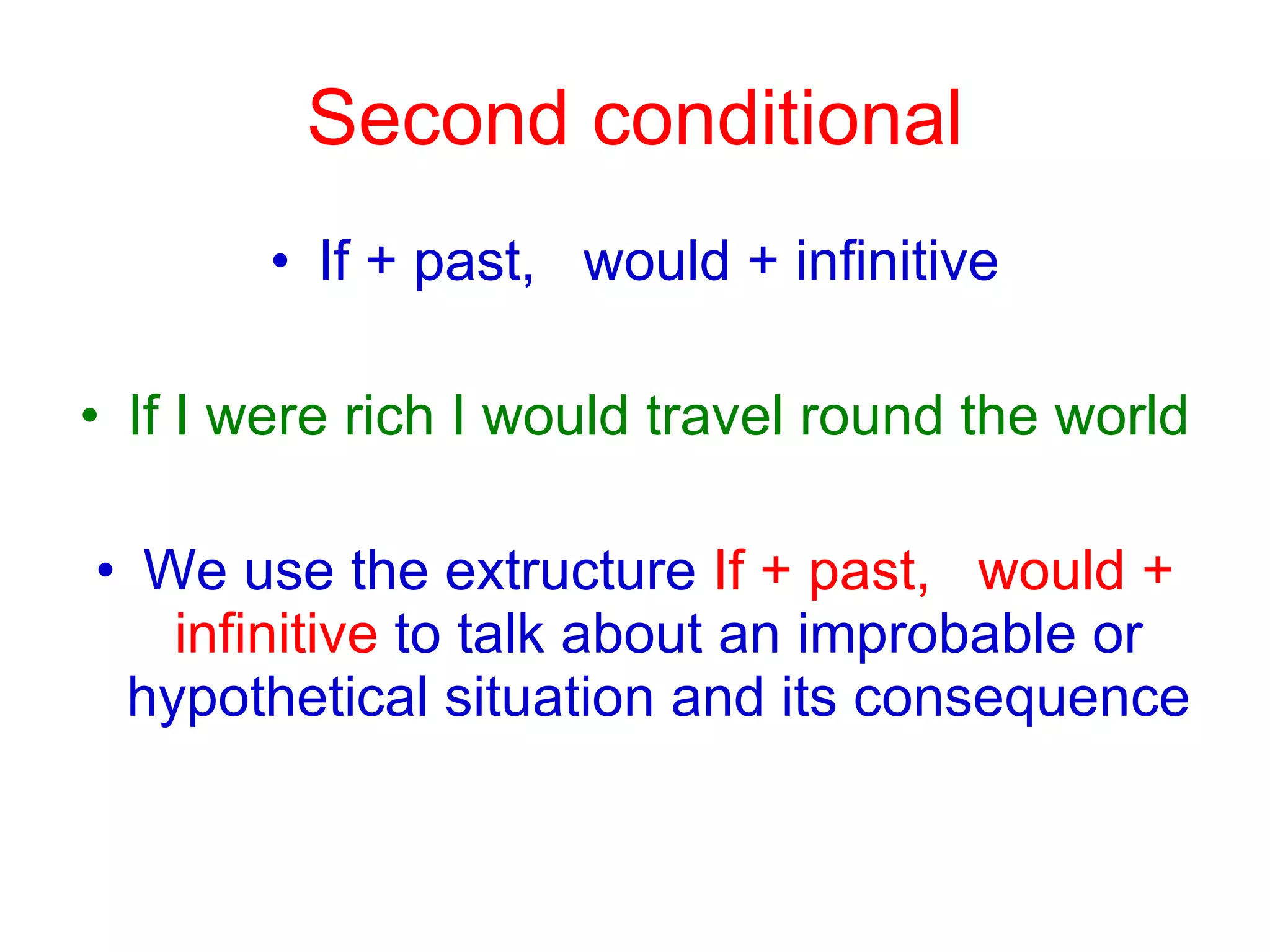 Second conditional | PPS