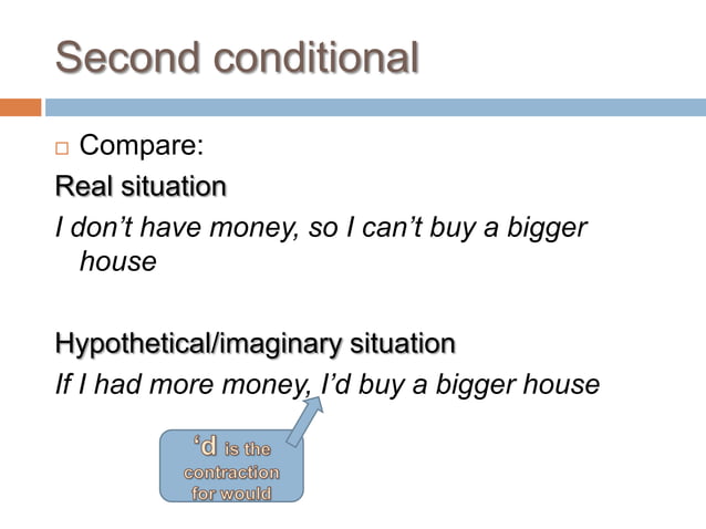 Second conditional | PPSX