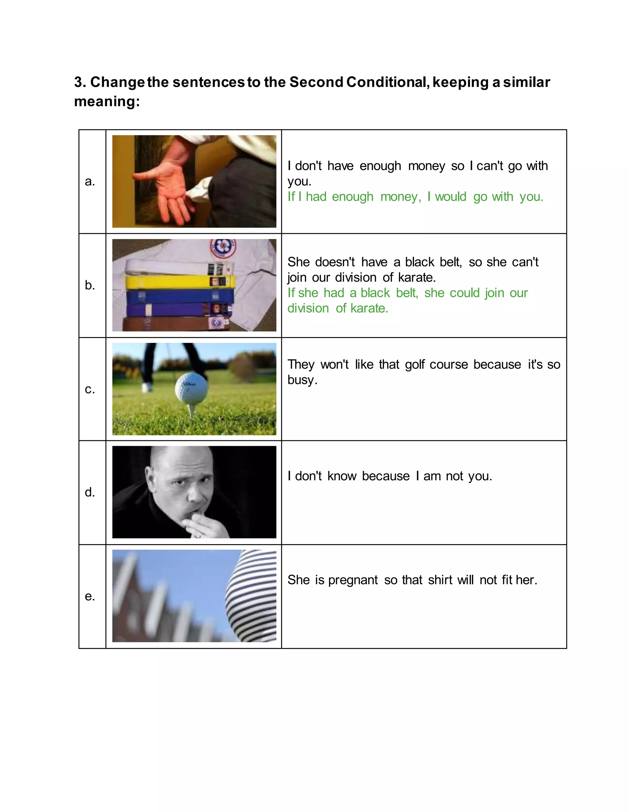 Second conditional | DOCX