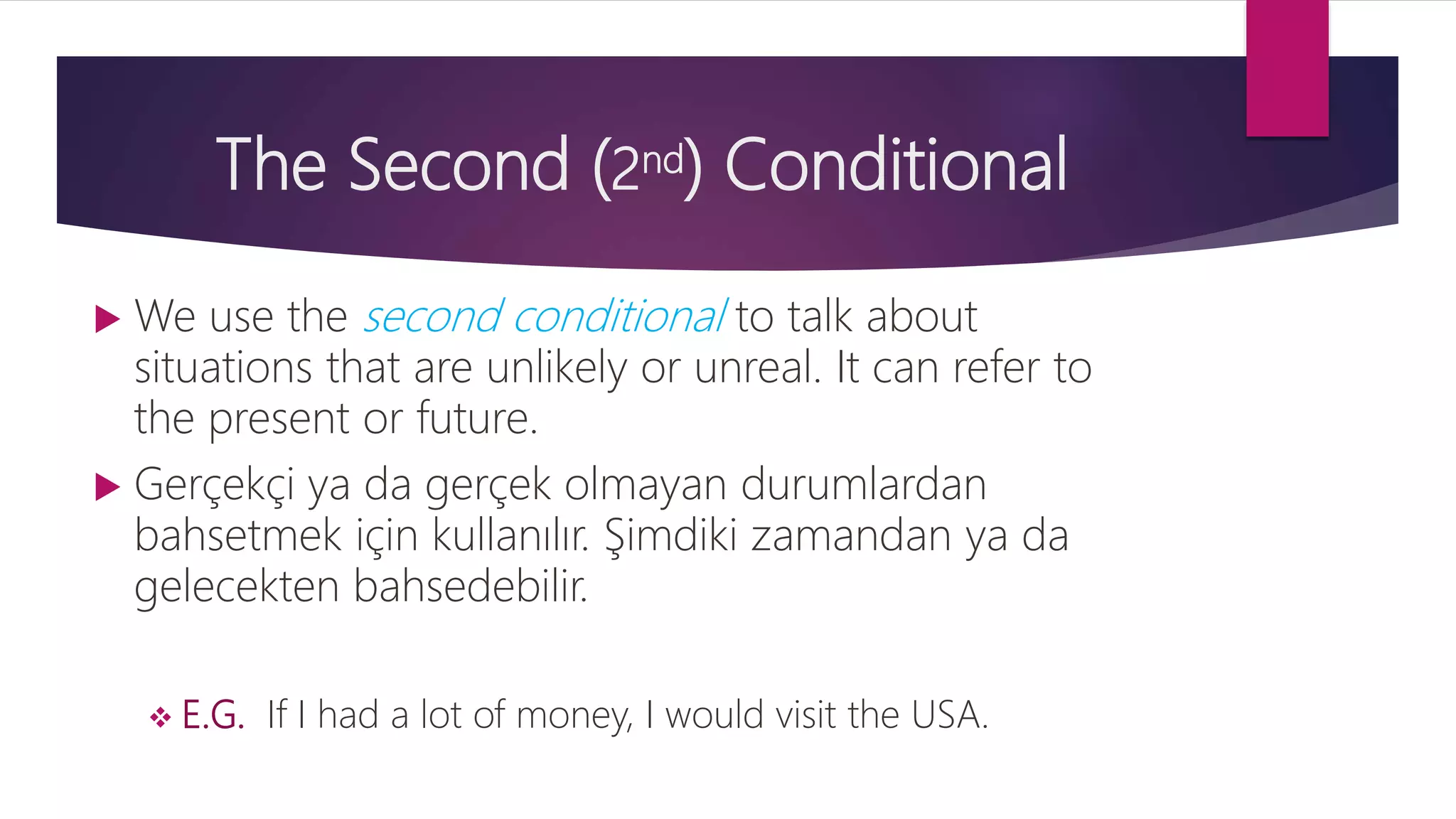 Second conditional | PPT