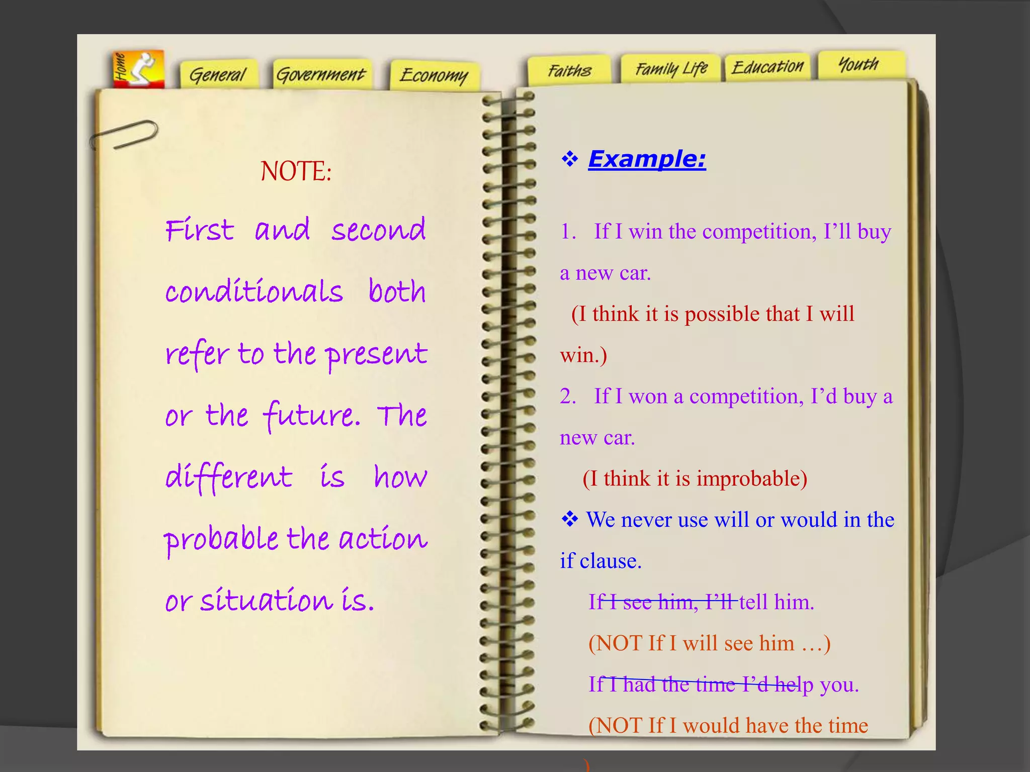 Second conditional (gramar). | PPTX