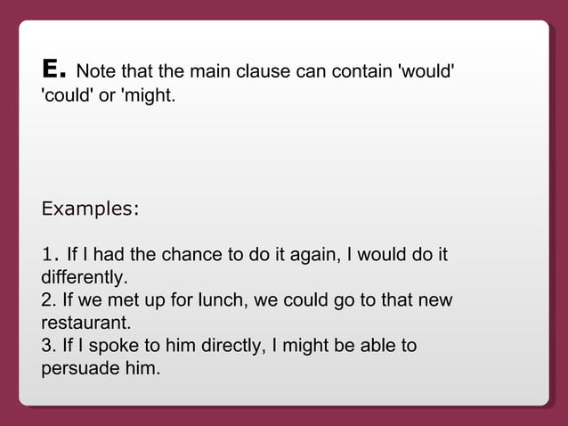 Second Conditional Presentation | PPT