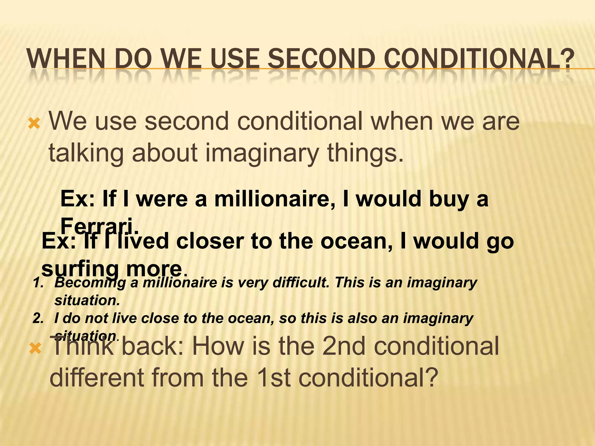 Second Conditional Review | PPTX