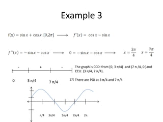 Second derivative and graphing | PPTX