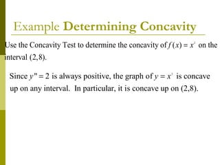 Second derivative test ap calc | PPT