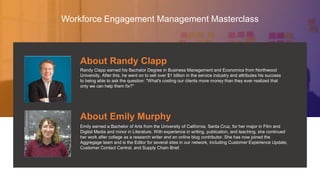 Workforce Engagement Management Masterclass: How to Make the Transition ...