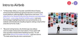 Airbnb Content Strategy Case Study | PPTX | Search | Internet